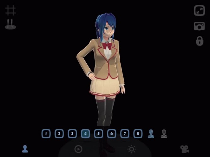 Anime Girl Pose 3d For Android Opinapp 2440